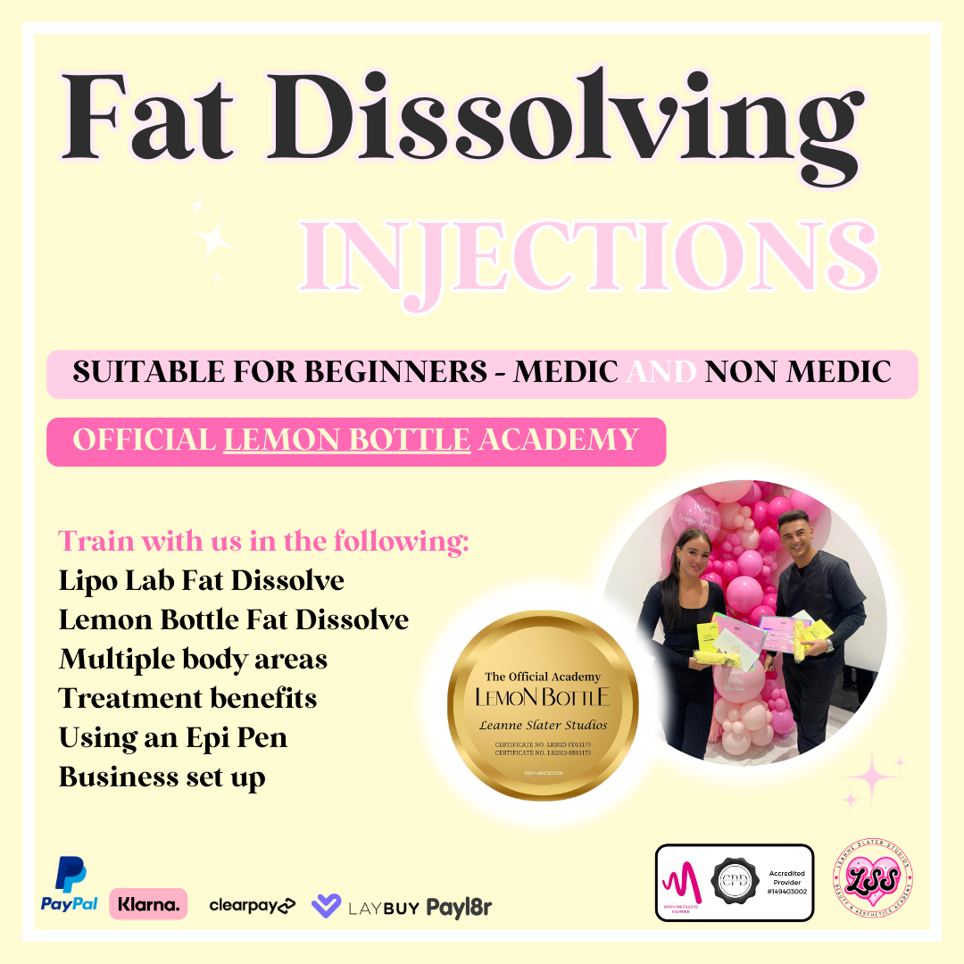 Fat Dissolving Injections Training Course – Leanne Slater Studios