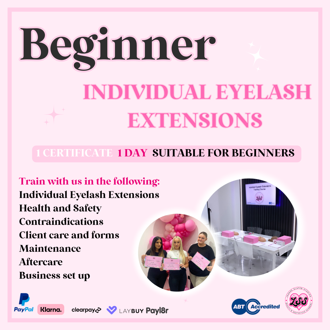Individual Eyelash Extensions Training Course – Leanne Slater Studios