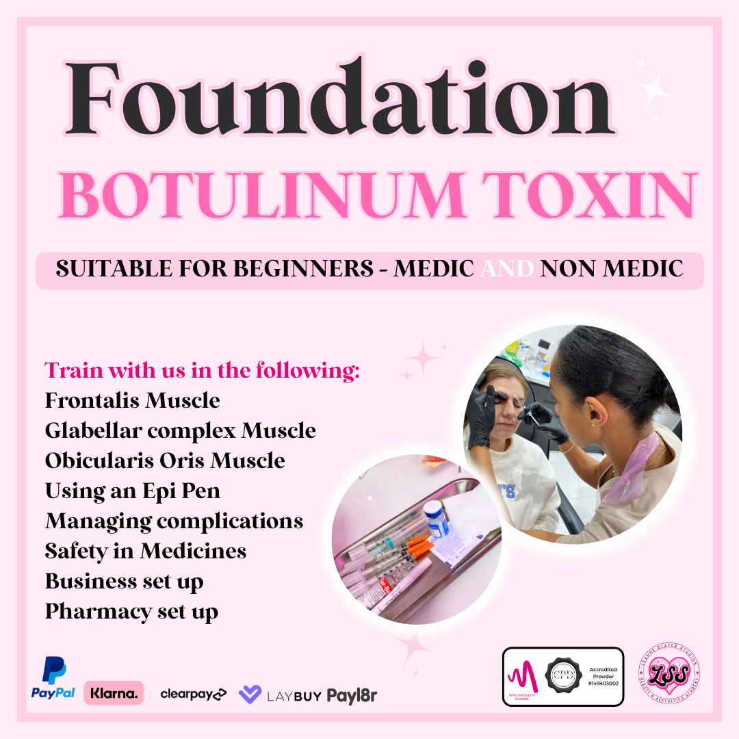Foundation Botulinum Toxin Training Course – Leanne Slater Studios